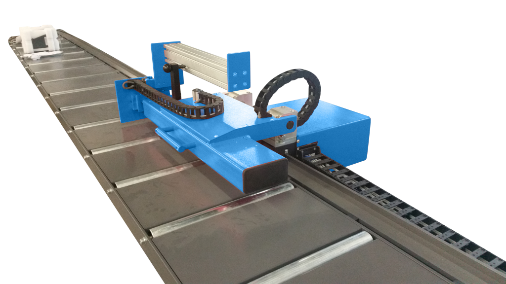 PD 500 e - Motorischer Längenanschlag - Plantec Maschinen GmbH